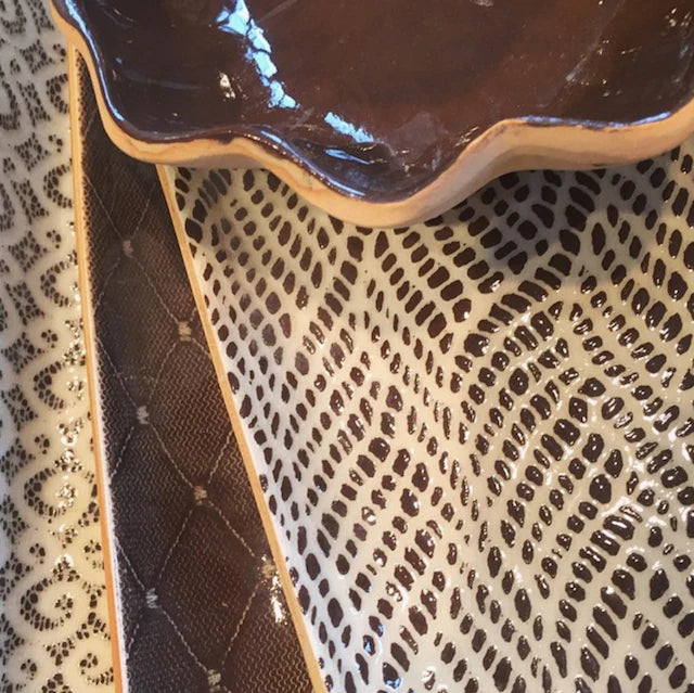 Chestnut Small Party Platter